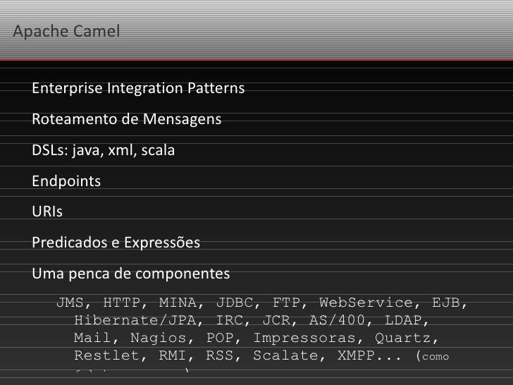 Divirta Se Com Apache Camel Twitter E Enterprise Integration Patterns
