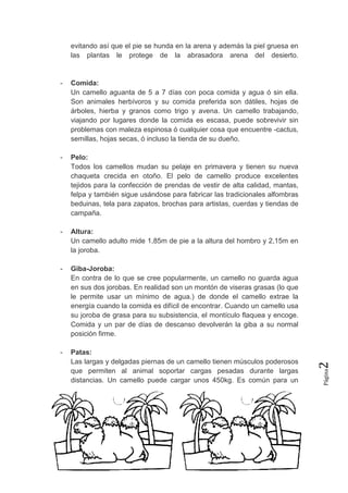 Camellos | PDF
