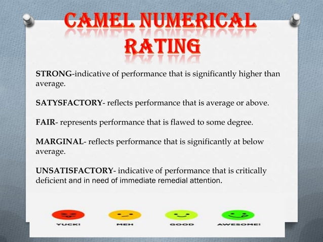 Camel rating | PPTX | Stocks and Bonds | Personal Investing