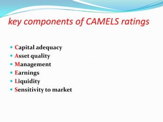 Camel ratings ppt | PPTX