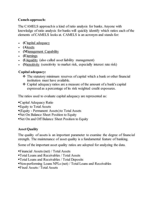 Camels approach | PDF