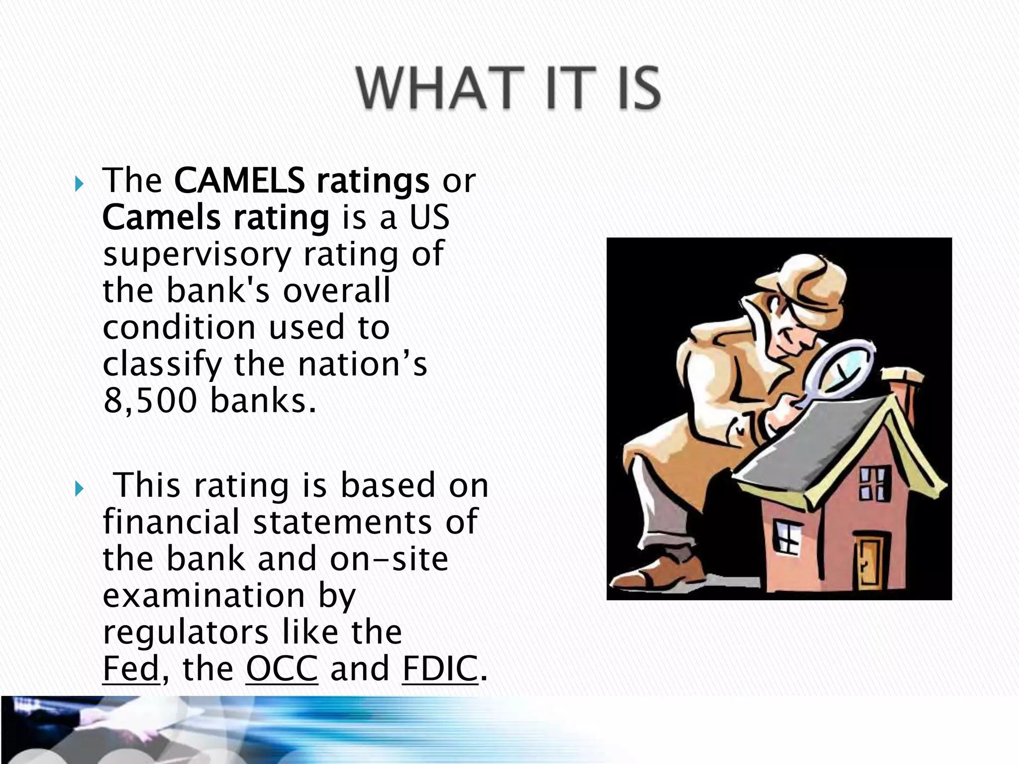 Camels Rating | PPTX