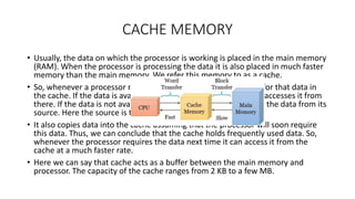 Computer architecture bca 2nd semes.pptx | Data Storage and Warehousing | Computing
