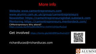 CAMentrepreneurs Introduction Oct 2024 | PPTX