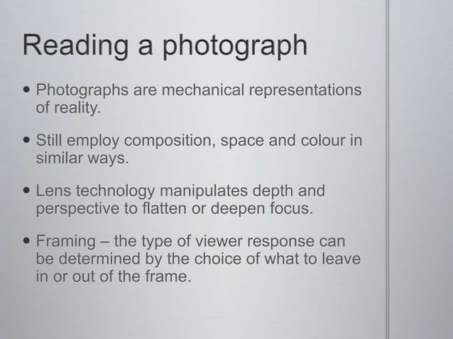 Intro to Camera | PPT