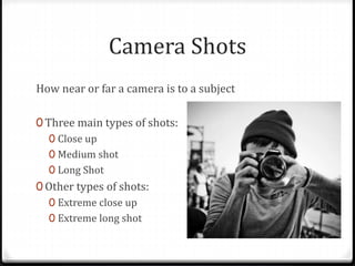 Camera angles | PPTX