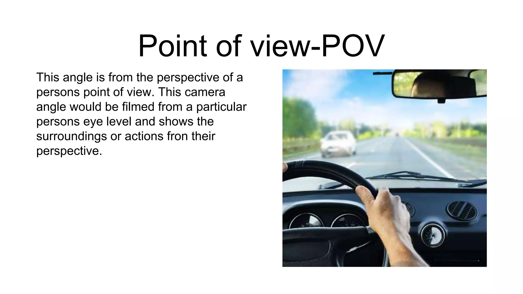 Camera Language | PPTX