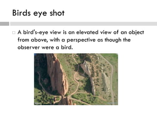 Camera shots, angles, movement | PPTX