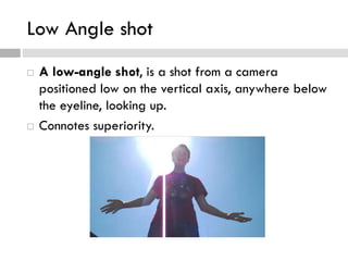 Camera shots, angles, movement | PPTX