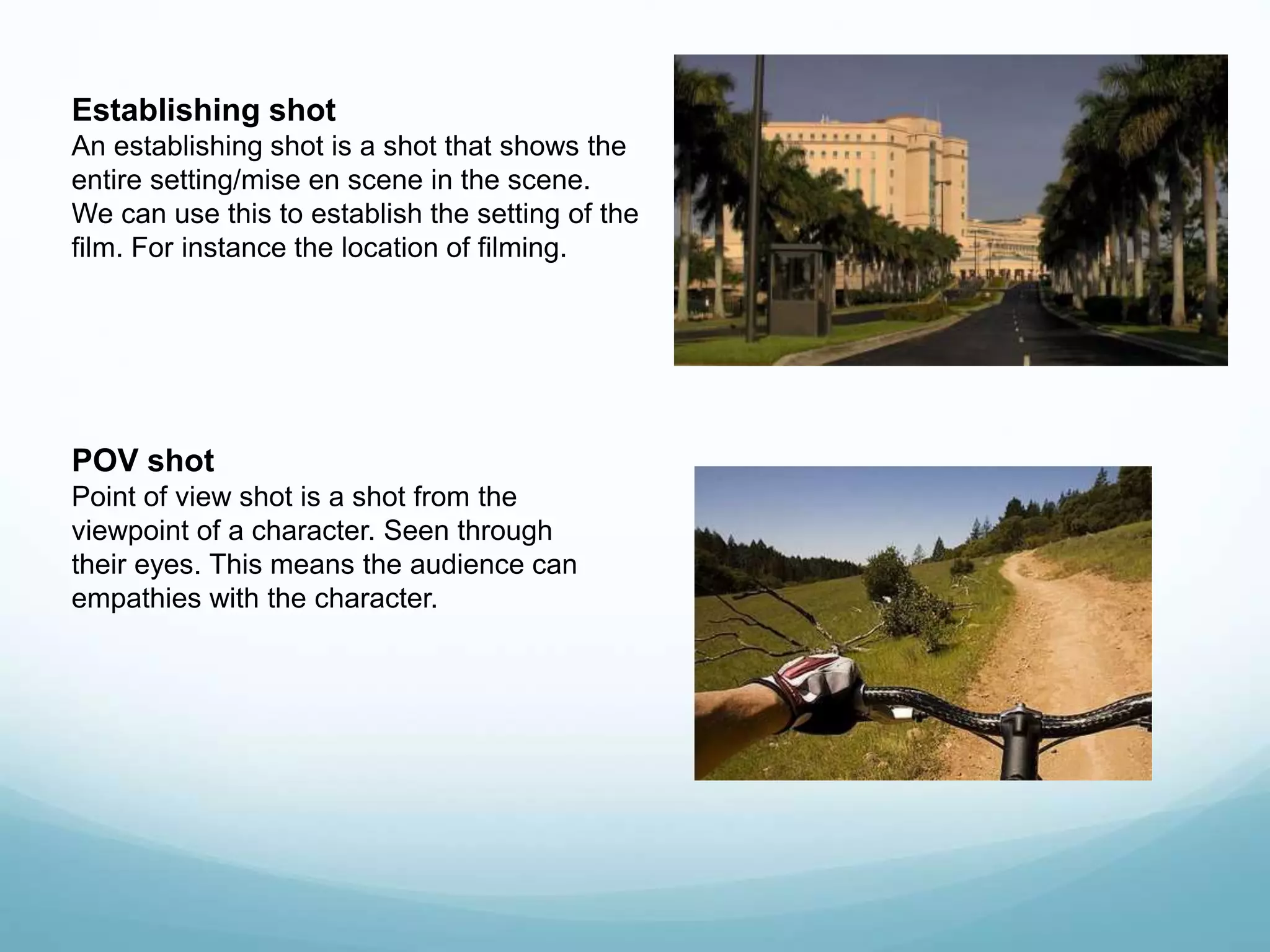 Camera Shots Horror Movie | PPTX