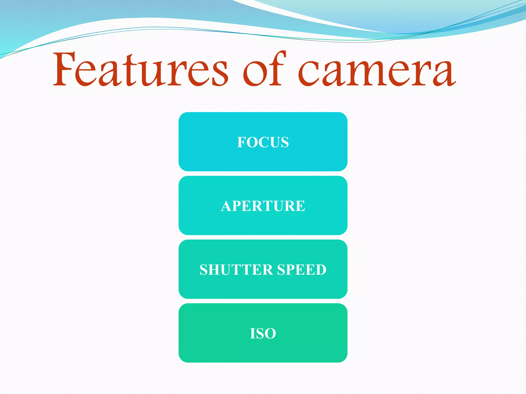 Camera and its functions | PPTX