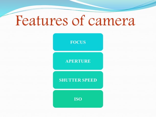 Camera and its functions | PPTX
