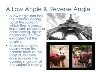 Camera angles | PPTX