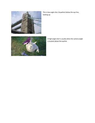 Camera angles. | PDF