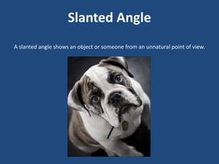 Camera Angles | PPTX | Cameras and Camcorders | Consumer Electronics