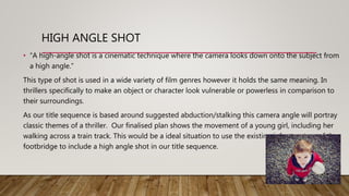 Camera angles | PPT