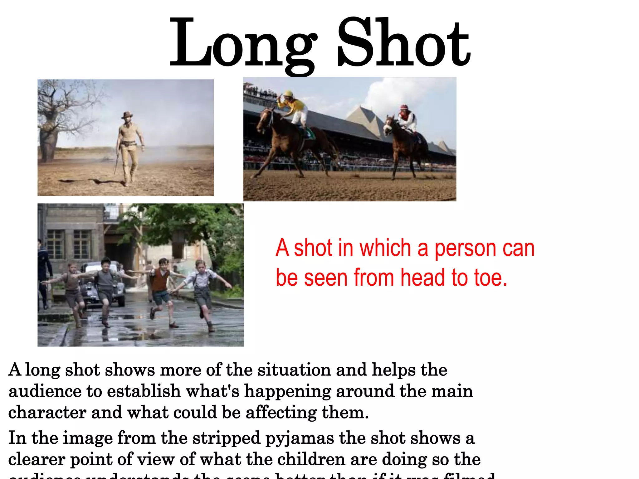 Shots and angles guide | PPTX