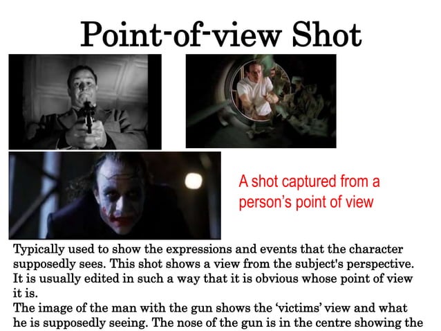 Shots and angles guide | PPT