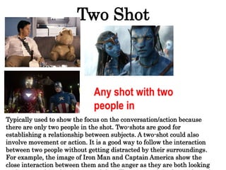 Shots and angles guide | PPTX | Photography | Arts and Crafts