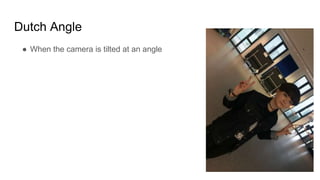 Camera angles | PPTX