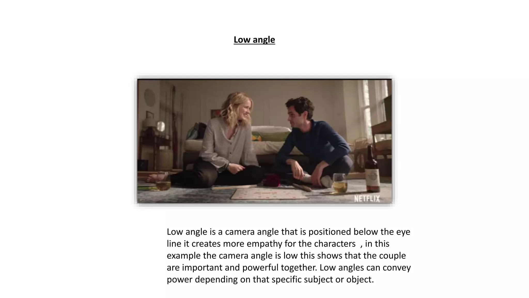 Camera angles | PPTX | Video Production | Content Production