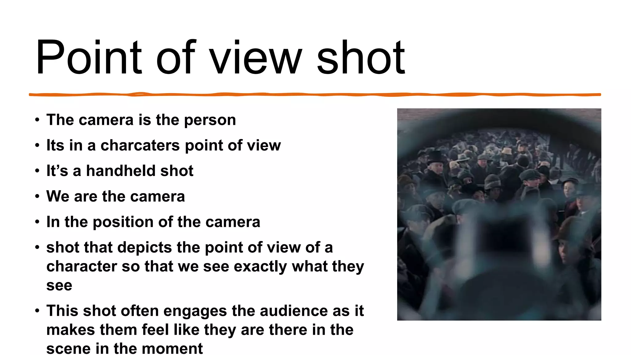 Camera angles and shots | PPTX