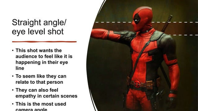 Camera angles and shots | PPTX | Photography | Arts and Crafts