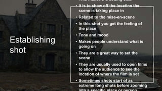 Camera angles and shots | PPTX