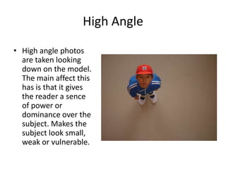 Camera angles and lighting | PPTX