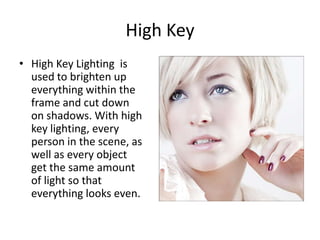 Camera angles and lighting | PPTX