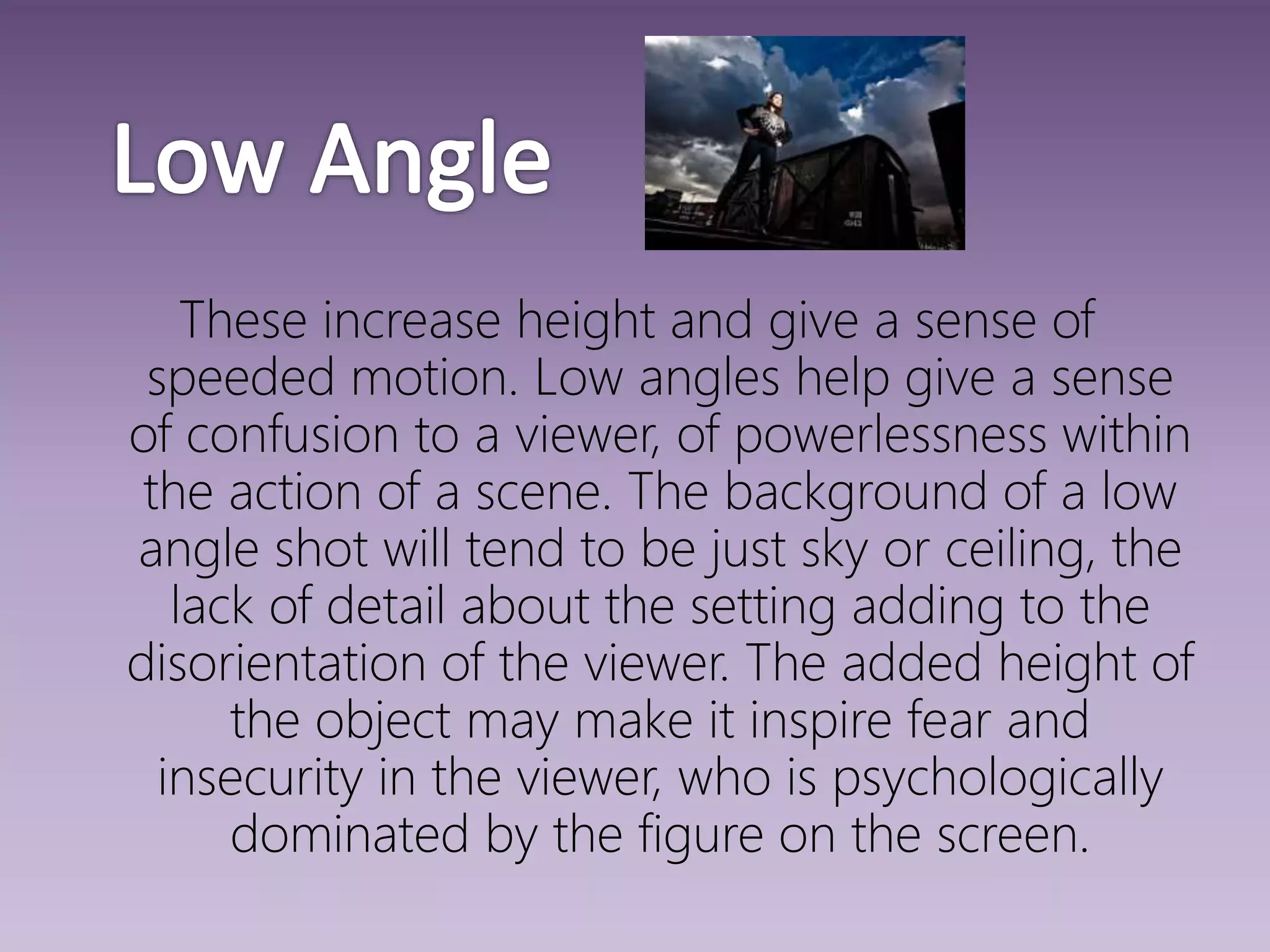 Camera Angles and Shots | PPTX