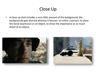 Camera angles and shots. | PPTX