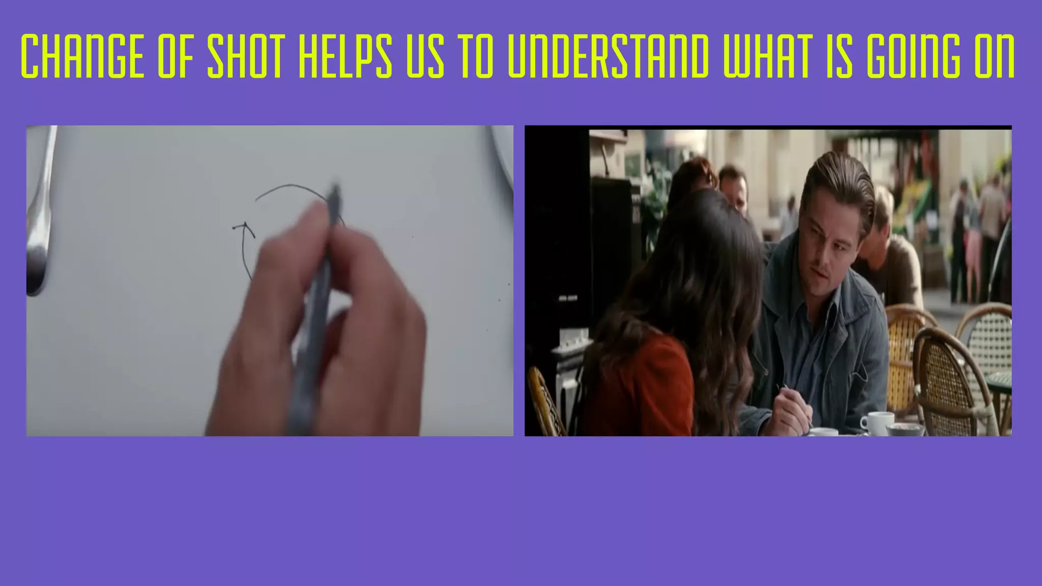 Film Language: Camera angles and shot size introduction for Film ...