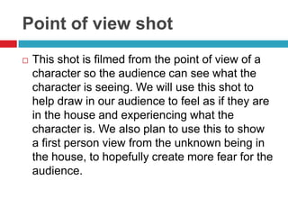 Camera angles and shots planning | PPT