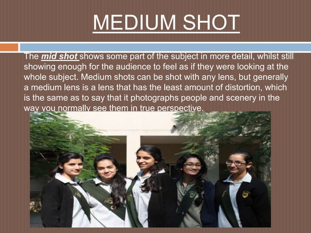 Camera Shots & Angles Assignment | PPT | Free Download