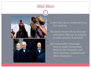 Camera angle shots within tv drama | ODP