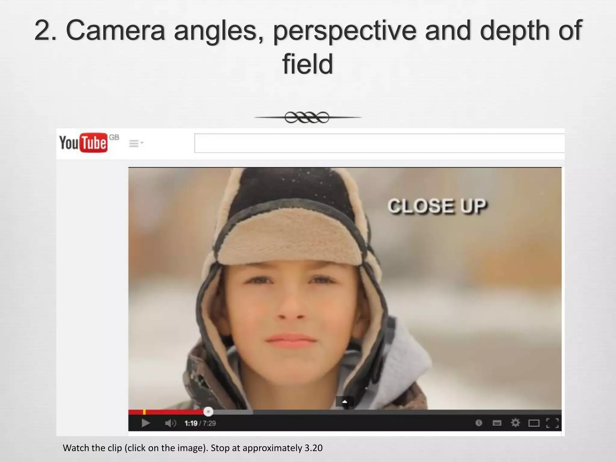 Camera angles perspective | PPT