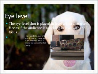 Camera angles powerpoint | PPTX