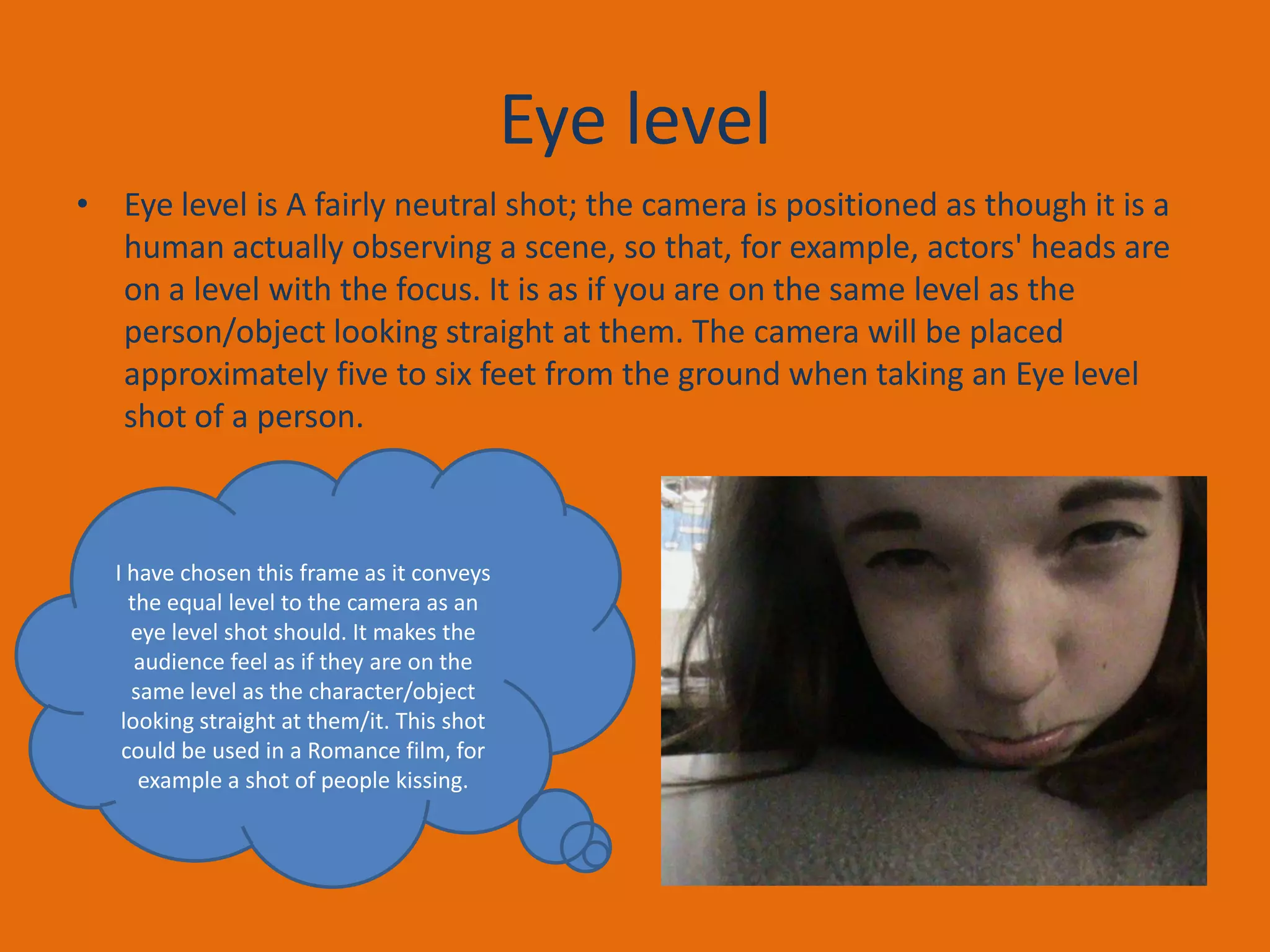 Camera angles presentation | PPTX