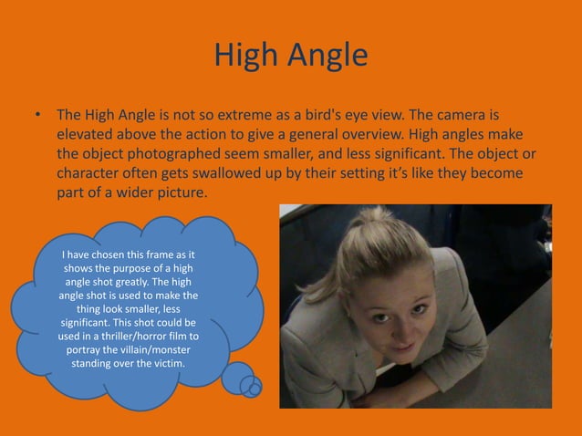 Camera angles presentation | PPTX | Photography | Arts and Crafts