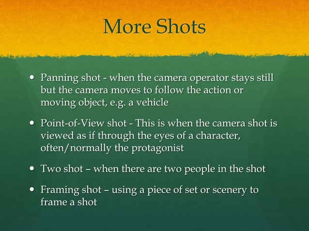Camera Angles | PPT