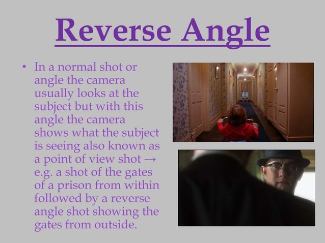 Camera angles & shots | PPT