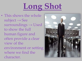 Camera angles & shots | PPTX