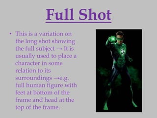 Camera angles & shots | PPT