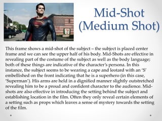 Camera angles, shots and techniques | PPTX