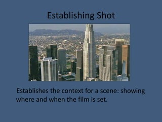 Camera angles, shots, movement and positions | PPTX | Photography ...