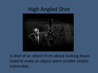 Camera angles, shots, movement and positions | PPTX | Photography ...