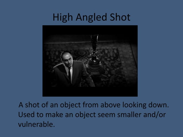 Camera angles, shots, movement and positions | PPTX | Photography ...