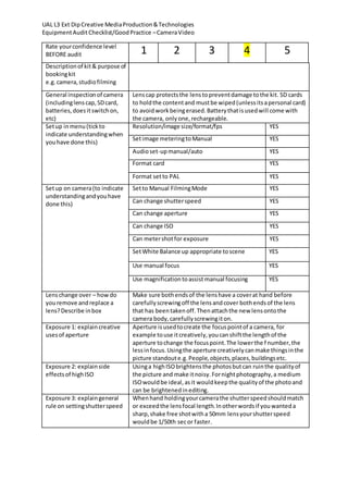 Camera audit form blank(1)