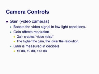 Camera basics | PPTX